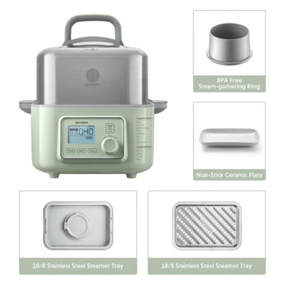 BUYDEEM Food Steamer Green BD-G564
