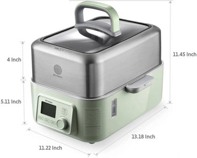 BUYDEEM Food Steamer Green BD-G564