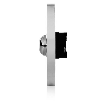 Byron 2207P1BC Wired Round Door Bell Push Button Polished Chrome ...