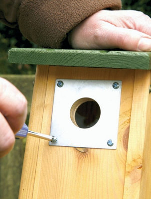 C J Wildlife Nest Box Plates 28mm