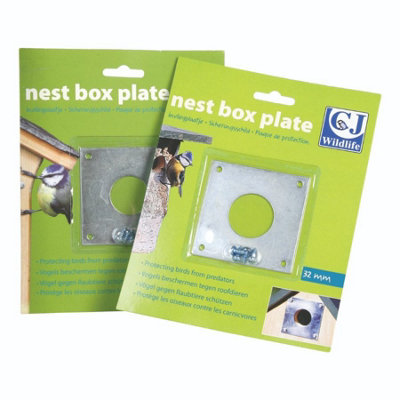 C J Wildlife Nest Box Plates 32mm