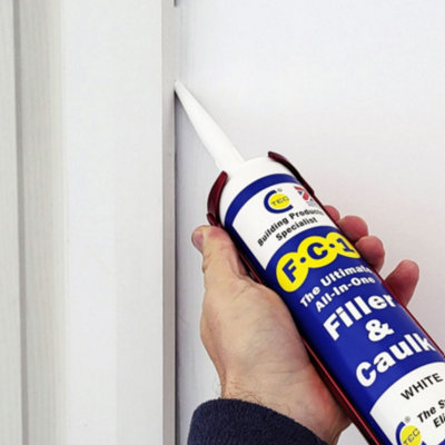 C-Tec FC1 Ultimate Filler & Caulk - White, 310ml - Professional Acrylic ...