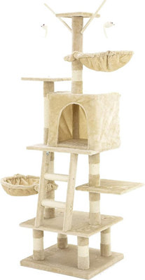 CA&T Ultimate Kitten Cat Tree 158cm Multilevel Cat Tower with Sisal ...