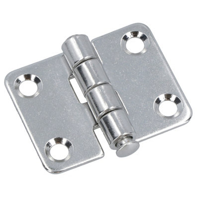 CABIN DOOR HINGES 2 PACK STAINLESS STEEL BOAT YACHT MOTOR HOME LOCKER ...