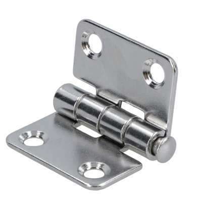 CABIN DOOR HINGES 2 PACK STAINLESS STEEL BOAT YACHT MOTOR HOME LOCKER ...