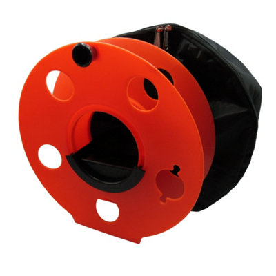 Cable Tidy Reel 25M & Storage Bag (Extension Cord Empty Wheel Storage ...