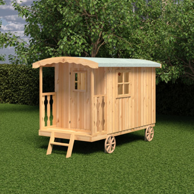 Caboose 4x8 Loglap Little Houses