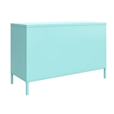 Cache Metal Locker Cabinet with 2 Doors Mint