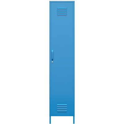 Cache Single Metal Locker with Storage Blue