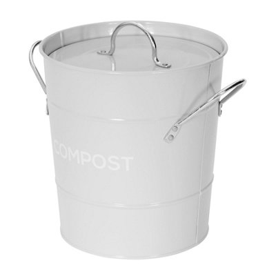 Caddy Company Compost Pail - Light Grey