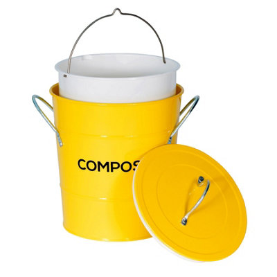 Caddy Company Compost Pail - Yellow