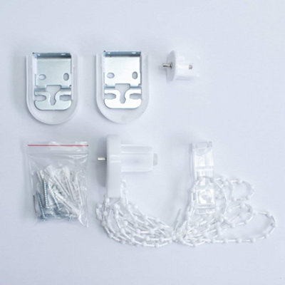 Caecus Blinds Blackout Roller Blind Natural 120cm