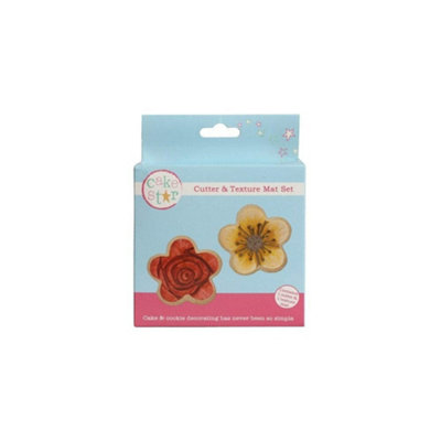 Cake Star Flower Cake Decorating Kit Multicoloured (One Size) | DIY at B&Q