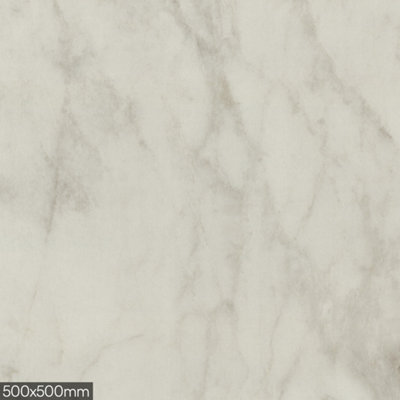 Calacatta Cava Effect Solid Laminate Worktop - 3050 x 900 x 20mm