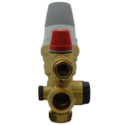 Caleffi - 22mm Inlet Control Multibloc Valve Group 535001CST / F0001525