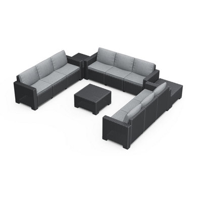 California 9 Seater Corner Set