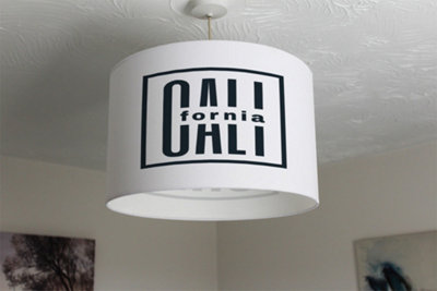 California (Ceiling & Lamp Shade) / 45cm x 26cm / Ceiling Shade
