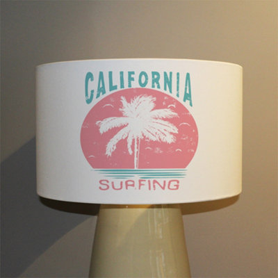 California Surfing (Ceiling & Lamp Shade) / 25cm x 22cm / Lamp Shade ...