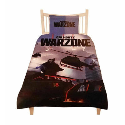 Call of Duty: Warzone Drop In Duvet Cover Set Blue/Black (Double) | DIY ...