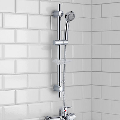 CALLA ROUND 3 DIAL 2 WAY BATHROOM CONCEALED THERMOSTATIC SHOWER MIXER ...