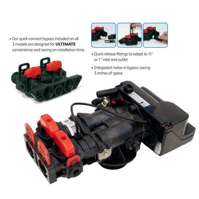 Calmag Calsoft Mini Meter Controlled Water Softener Unit 12.5L - Up to ...