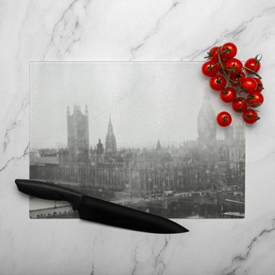 Calming Ben Glass Chopping Board