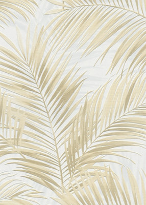 Calvado - Textured Embossed Wallpaper in Beige