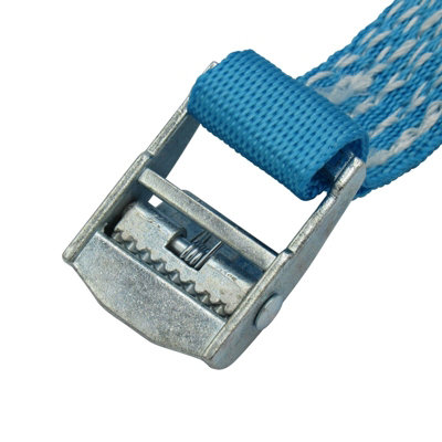 Cam Buckle Tie Down Straps 25MM 250KG 5 Metre x10 (Lashing Strap Secure ...