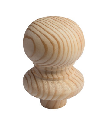 Cambridge Pine Rope Twist Stair Newel Post (H) 1500mm (W) 90mm (D) 90mm ...