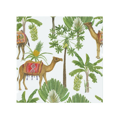 Camels & Palm Trees Splash Back designer style