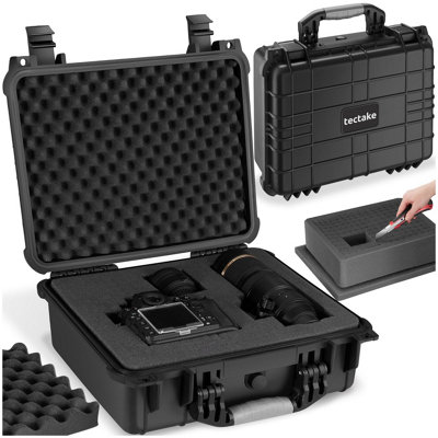 Camera case universal hard shell - black | DIY at B&Q