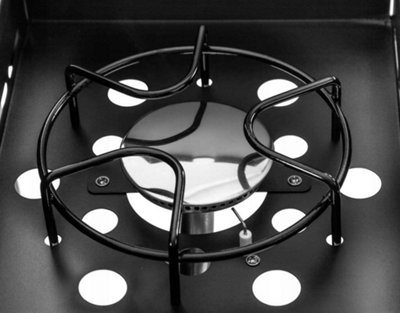 Campfire Gas BBQ Grill 6 + 1 Stainless Steel Burner Garden Yard ...