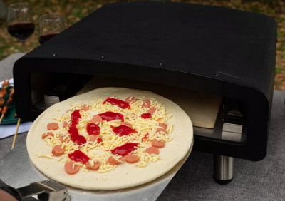Campfire Gas Fired Pizza Oven Outdoor Portable For Authentic Stone ...