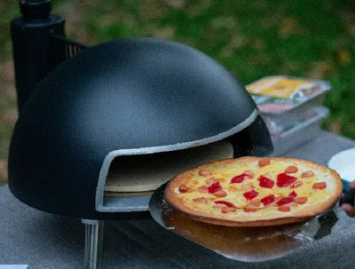 Campfire Gas Fired Pizza Oven Outdoor Portable For Authentic Stone ...