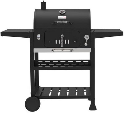 Campfire Outdoor XL Smoker Barbecue Charcoal BBQ Grills Garden Patio ...