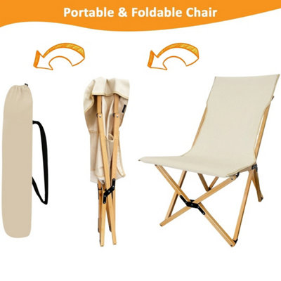 Camping Chair, Portable Butterfly Canvas Chair 1 x Butterfly Chair