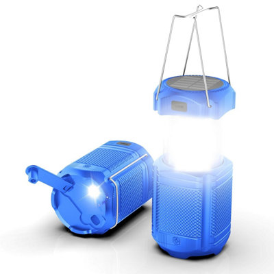 Camping Lantern Rechargeable Lights with Solar Hand Crank and LED ...