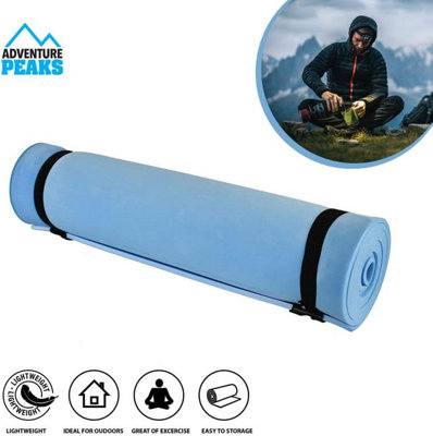 Camping Mat Yoga Mat EVA Foam Roll Up Sleeping Picnic Exercises Mat ...