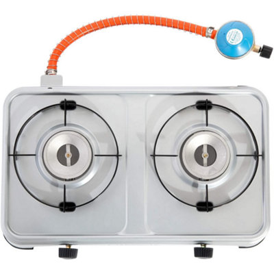 Campingaz Camping Cook CV Double Burner Portable Camping Stove