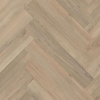 CamRC Naked Blond Wood Effect Click Luxury Vinyl Tile - Herringbone(5.5mm LVT), For Domestic ...