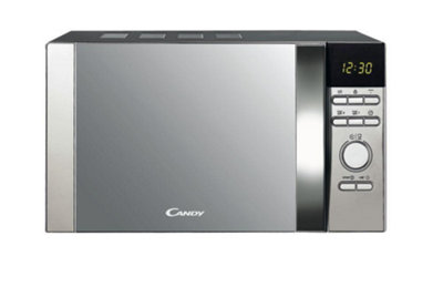 Candy CDW20DSS-UK 50L 700W, Solo Microwave, Silver
