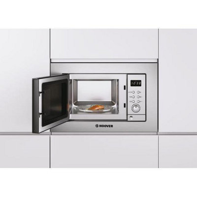 Candy MIC20GDFX-80 Built-In Microwave with Grill, Stainless Steel