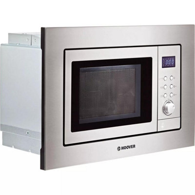 Candy MIC20GDFX-80 Built-In Microwave with Grill, Stainless Steel