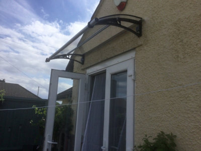 CANOFIX canopy protecting solar inverters and batteries (Black Bracket ...