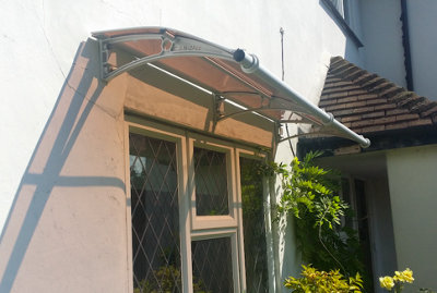 CANOFIX canopy protecting solar inverters and batteries (Grey Bracket ...