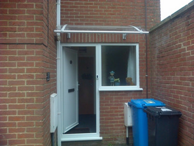 CANOFIX CANOPY PROTECTING SOLAR INVERTERS AND BATTERIES (GREY BRACKET ...