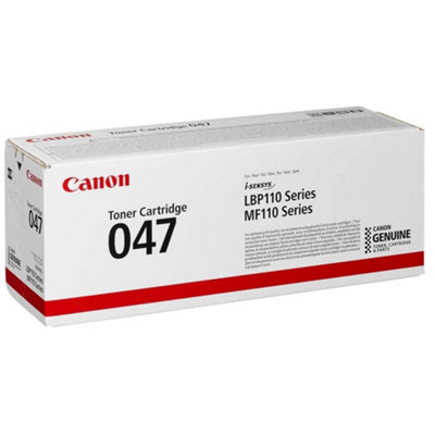 Canon 047 - Black - original - toner cartridge - for ImageCLASS MF113w ...