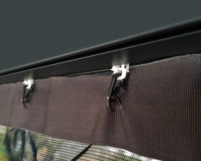 Canopia Netting Set for Dallas 4.9X4.3 Garden Gazebo - 4pc