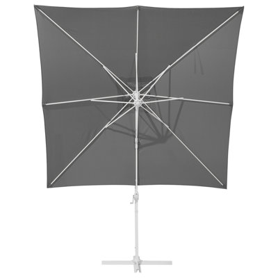 Cantilever Parasol 250 cm MONZA Dark Grey