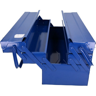 Cantilever Type Metal Tool Box Storage Holder 3 Tier 5 Trays Toolbox ...